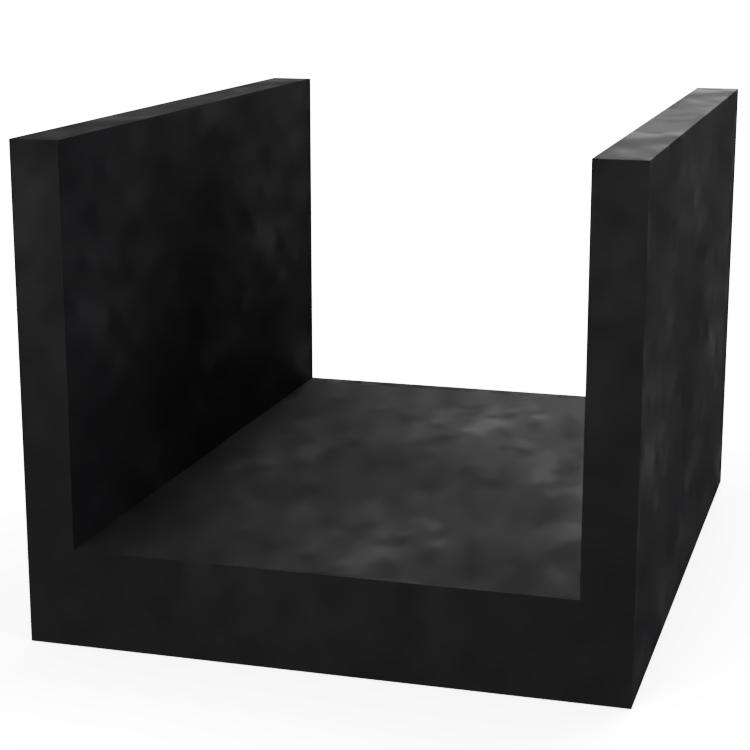 Square U Channel Seals| Walker Rubber